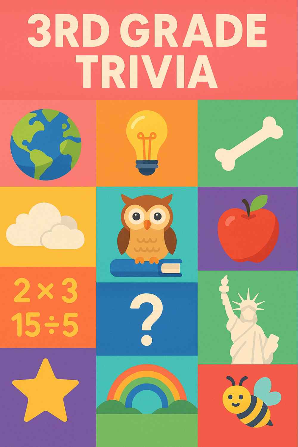 225 3rd Grade Trivia Questions with Answers