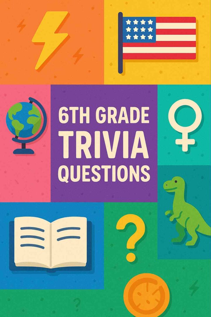225 6th Grade Trivia Questions and Answers