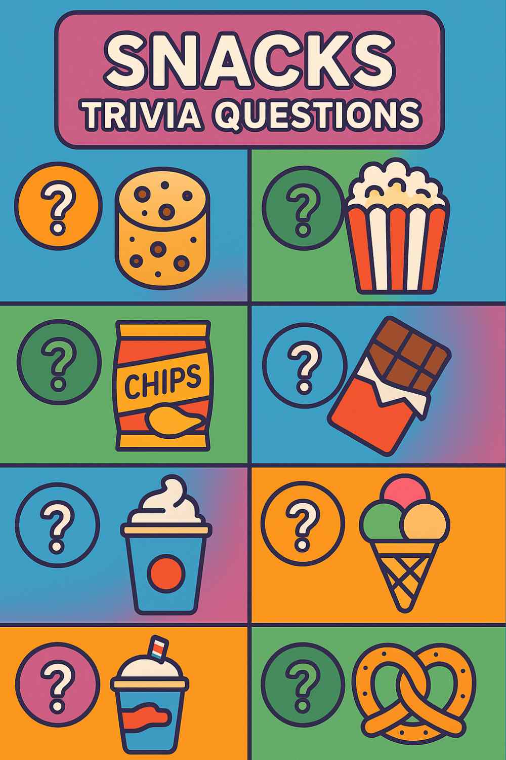 225 Snack Trivia Questions That Will Delight