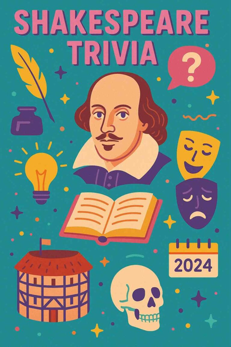 225 Shakespeare Trivia Questions and Answers: Easy & Hard!