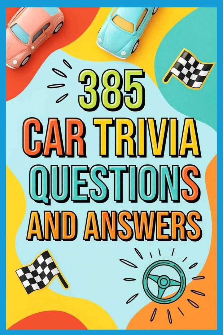 385 Car Trivia Questions with Answers For Gearheads!