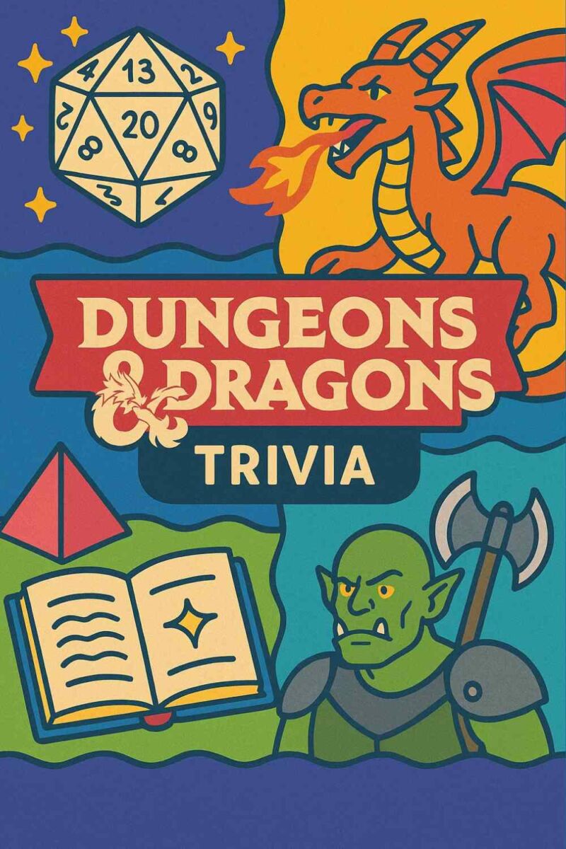 225 Fun Dungeons & Dragons Trivia Questions and Answers!