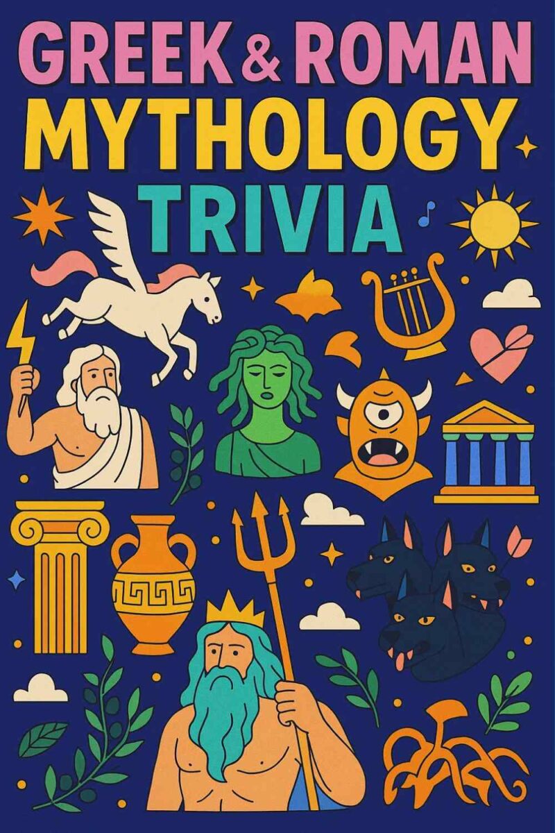 225 Greek and Roman Mythology Trivia Questions & Answers!