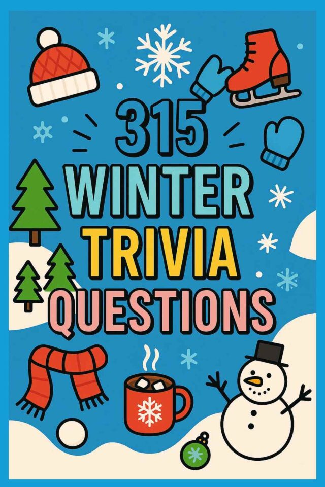 315 Winter Trivia Questions & Answers to Warm Up Your Brain!